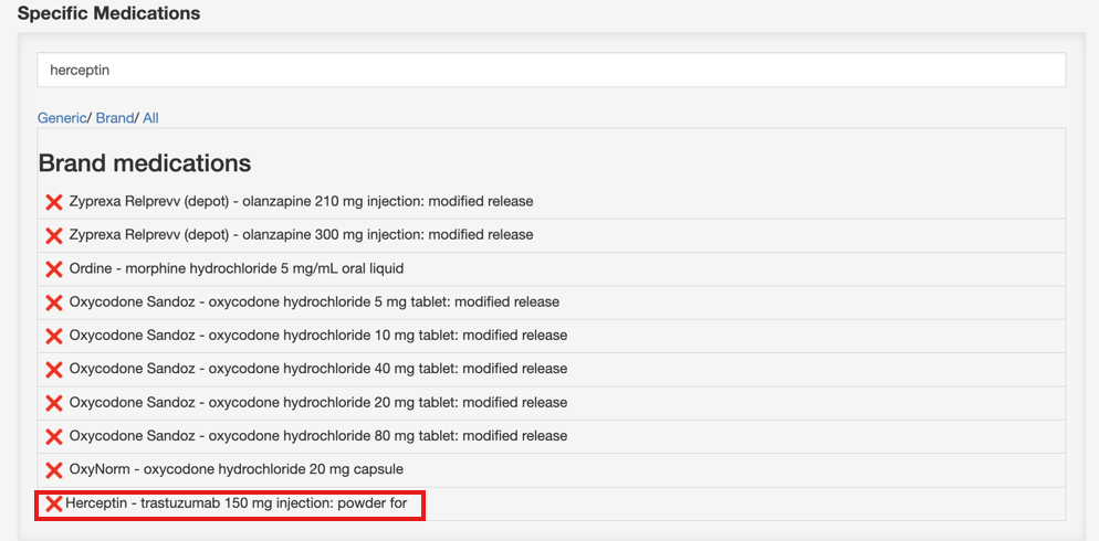 Set a medication for double signing – MediMap