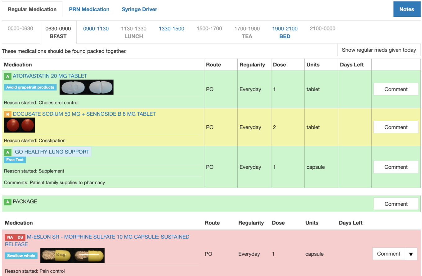 Medication administration – MediMap