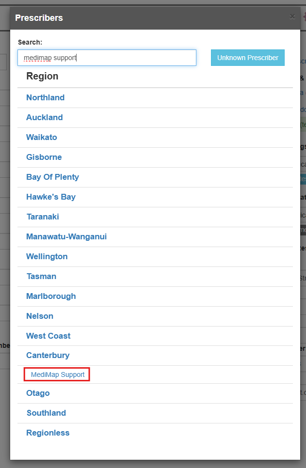 Can't Search Patient by Name – MediMap