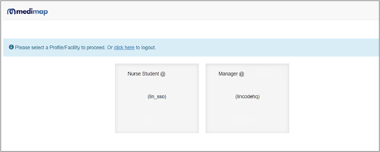 SSO Login – MediMap