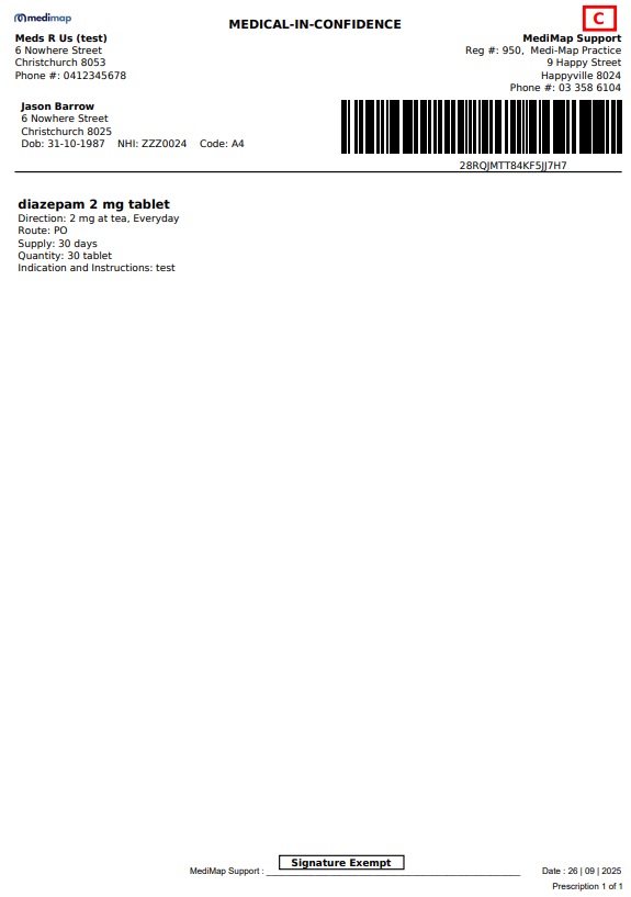 Review and process electronic prescriptions – MediMap